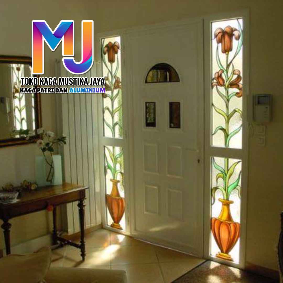 Harga Kaca Hias Jendela Unik untuk Desain Interior Modern - Mustika Jaya